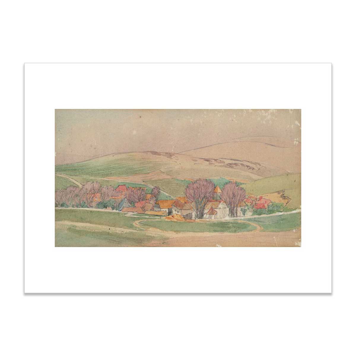 Roger Eliot Fry, Landscape - Southern France – The Courtauld Shop