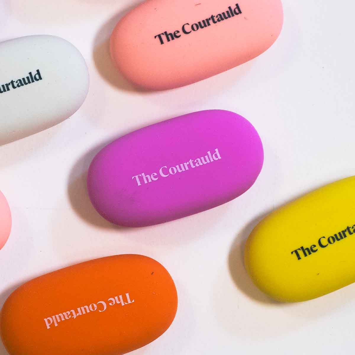 Oval Eraser Assorted Colours – The Courtauld Shop