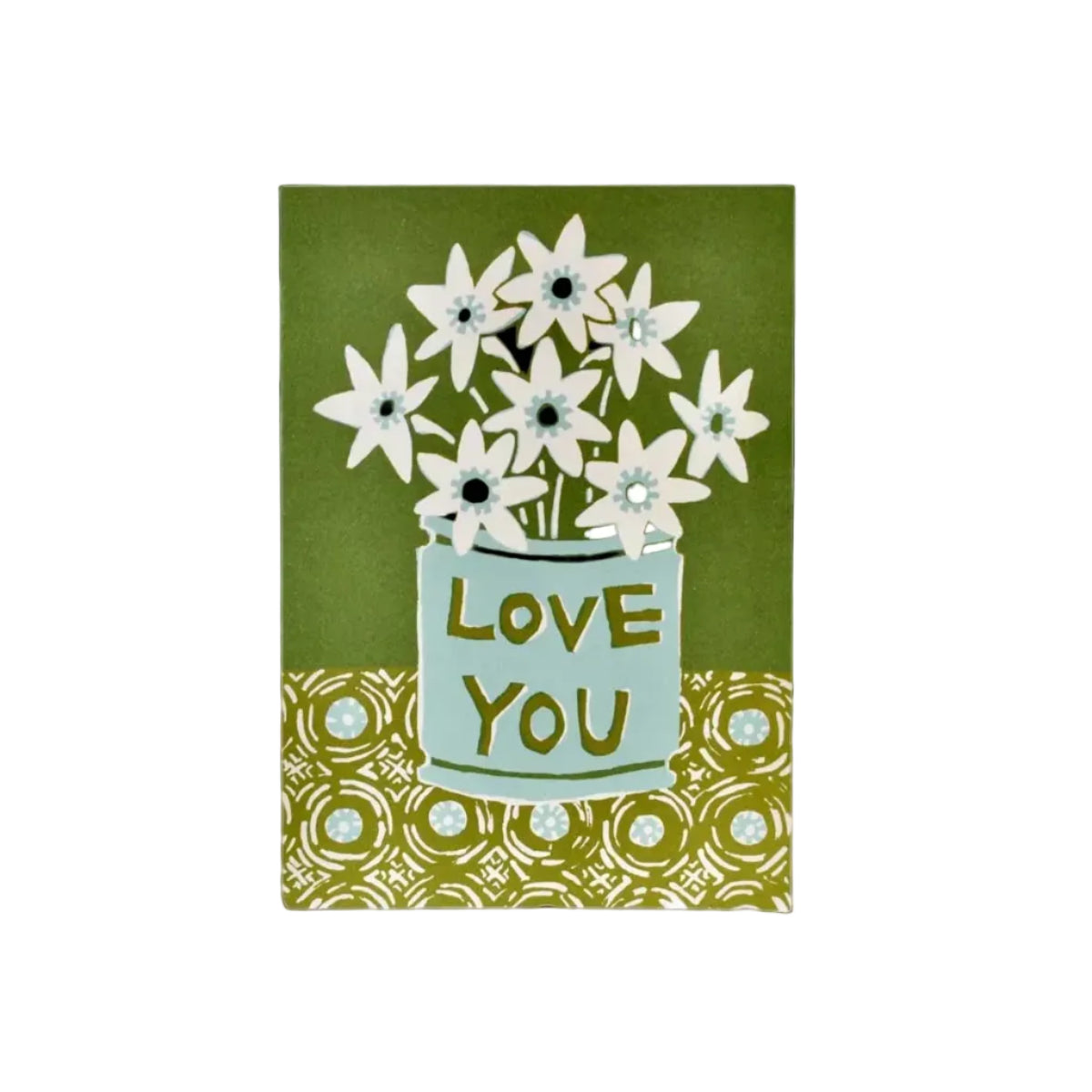 Love You Flowers Greetings Card – The Courtauld Shop