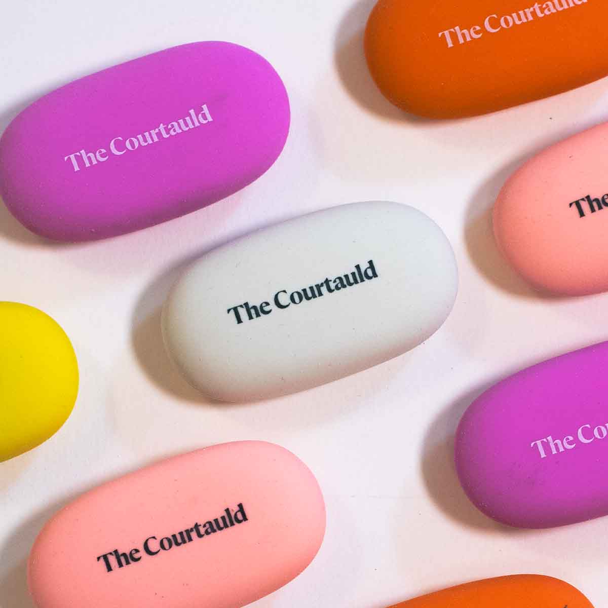 Oval Eraser White – The Courtauld Shop
