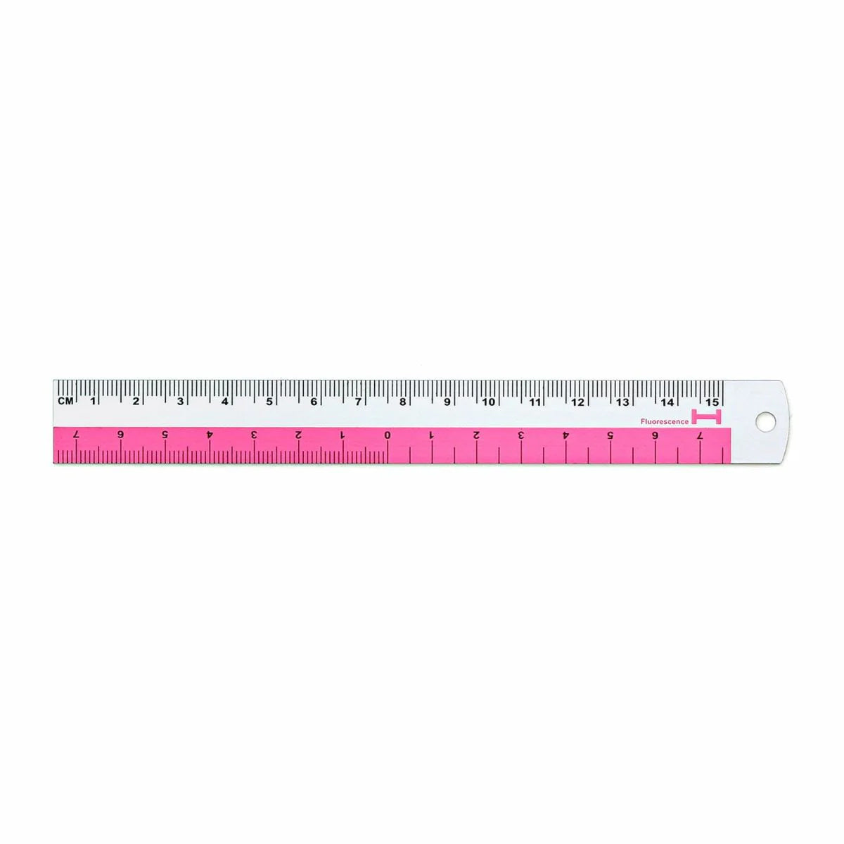 Ruler Pink Stripe Aluminium Hightide15cm – The Courtauld Shop