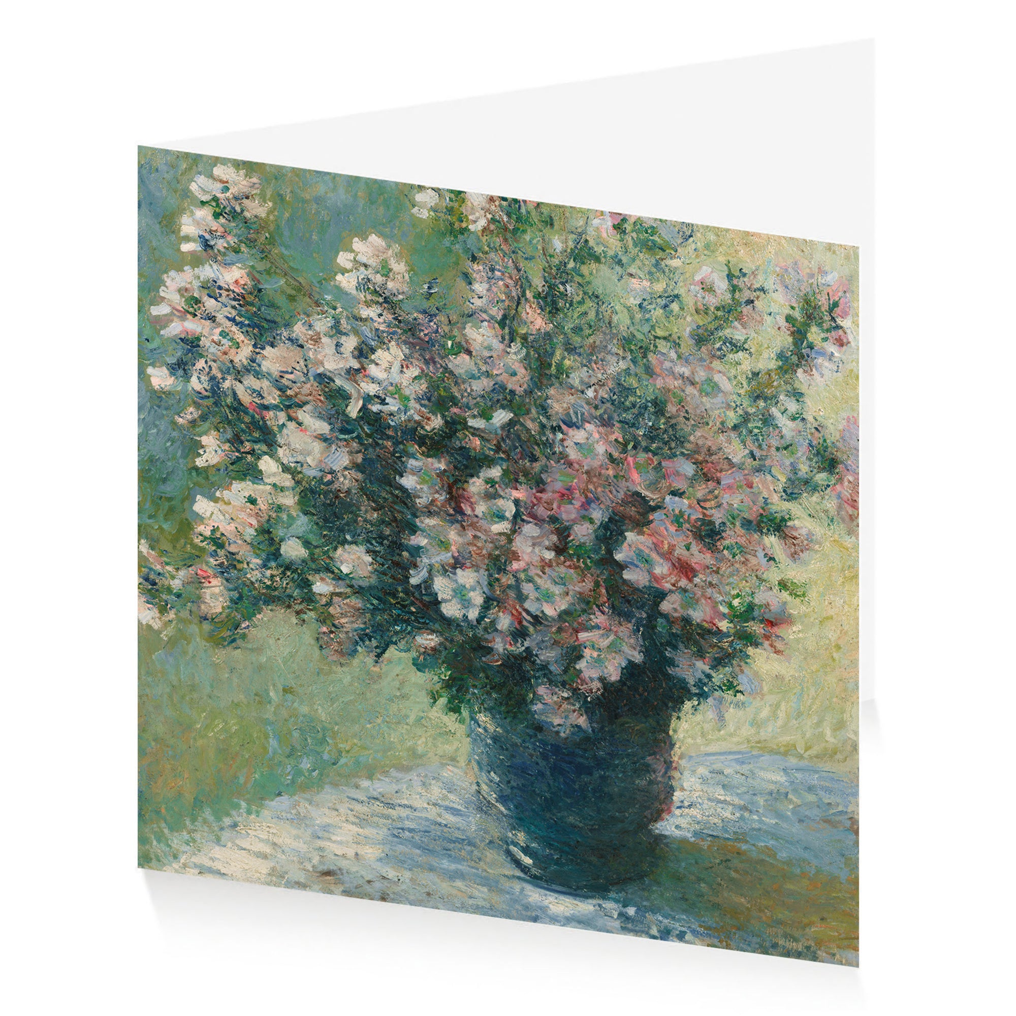 Monet Vase of Flowers Greetings Card – The Courtauld Shop
